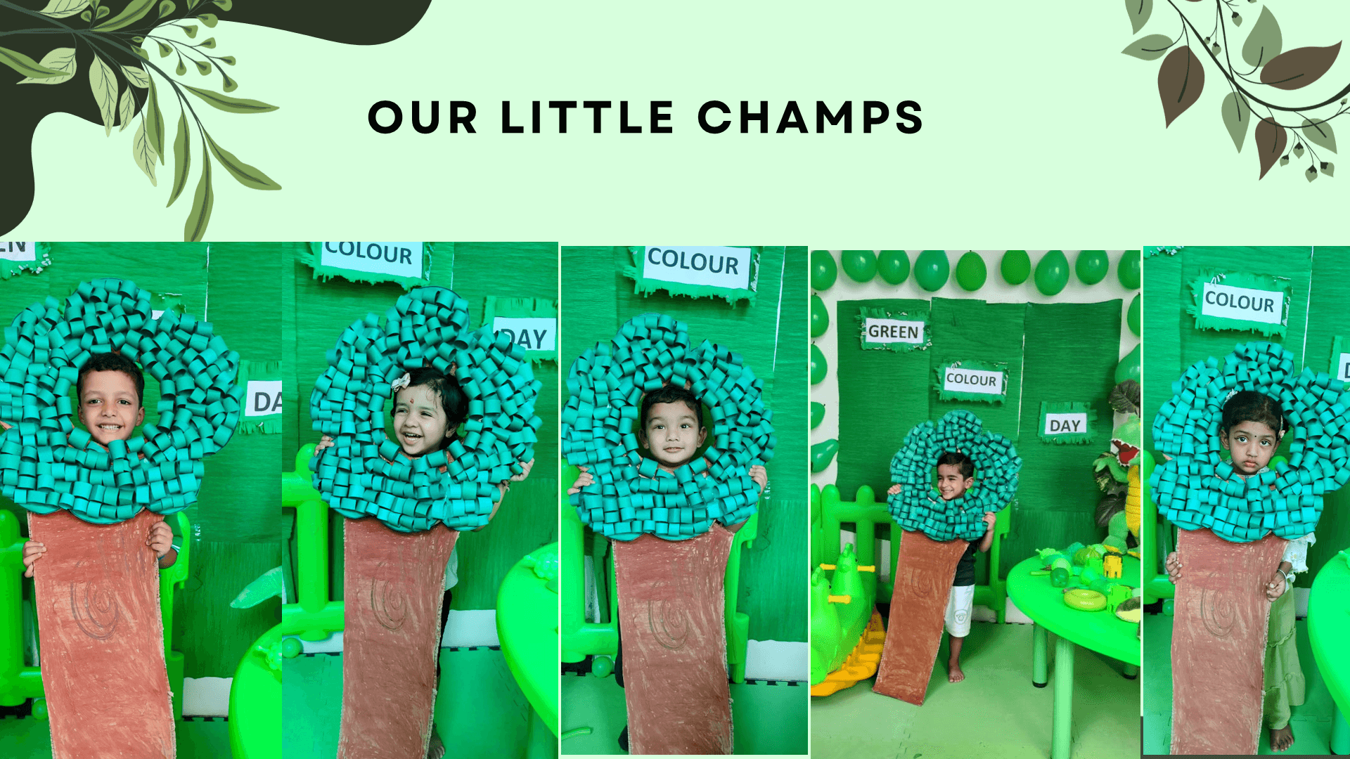 Green Day Celebration in Preschool - Udayan Kidz Pre School Blog