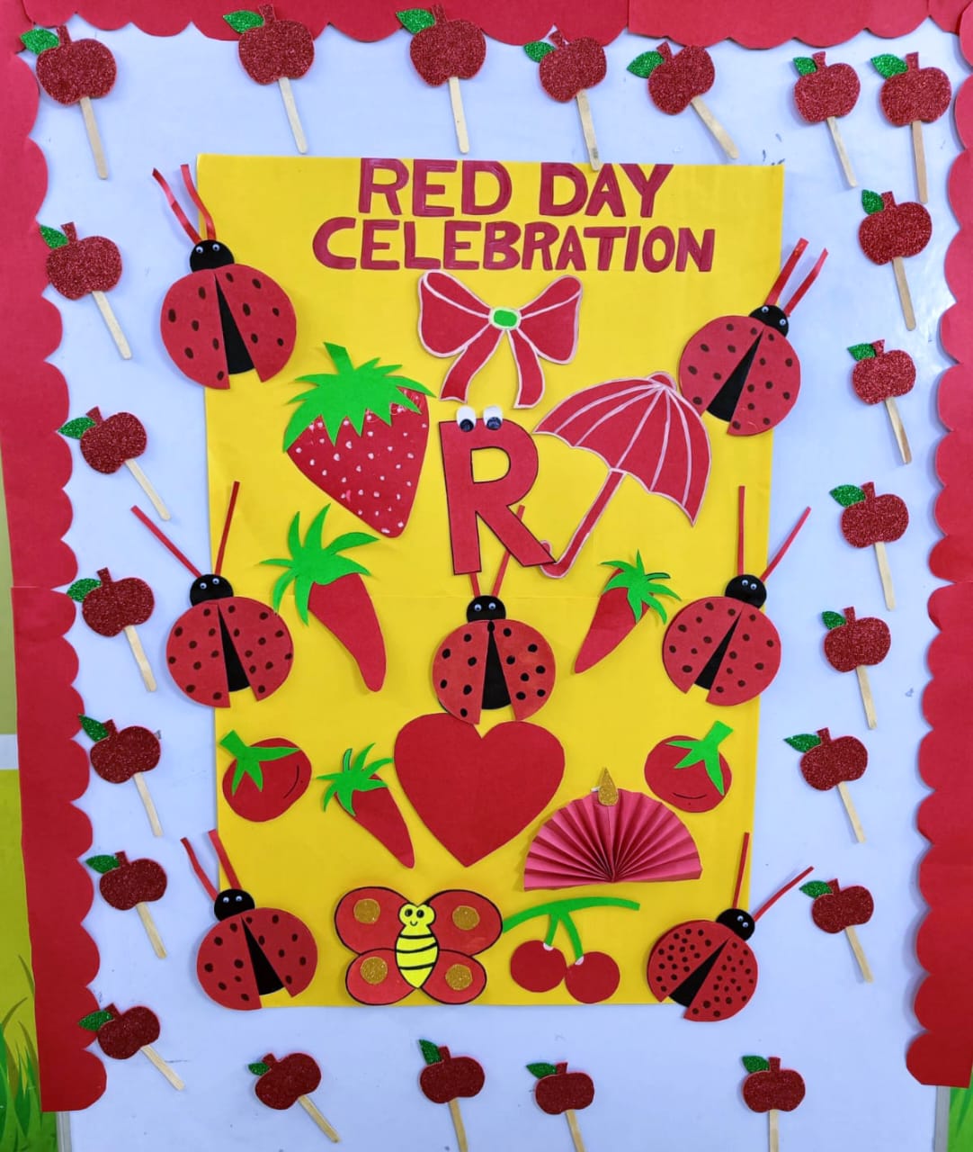 Red colour day celebration - Udayan Kidz Pre School Blog